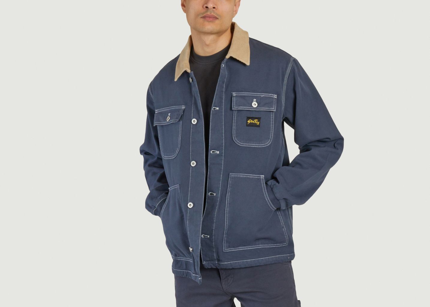 Pork Chop Jacket Navy Blue Stan Ray | L’Exception