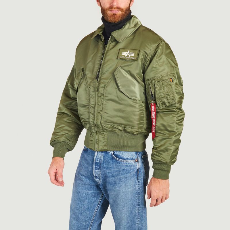 Sale CWU 45 Jacket Green Alpha Industries at -50% | L’Exception