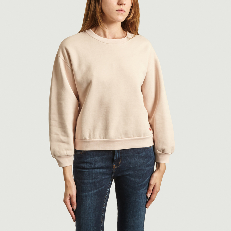 Sweat Vafi Avec Bandes Rayées Au Dos Rose Pâle Bellerose | L’Exception