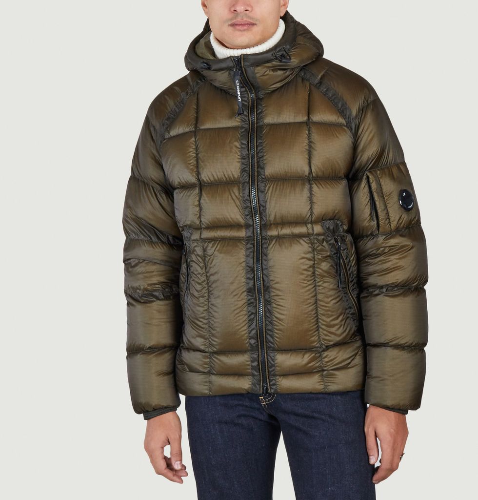 Doudoune courte à capuche DD Shell Khaki C.P. COMPANY | L’Exception