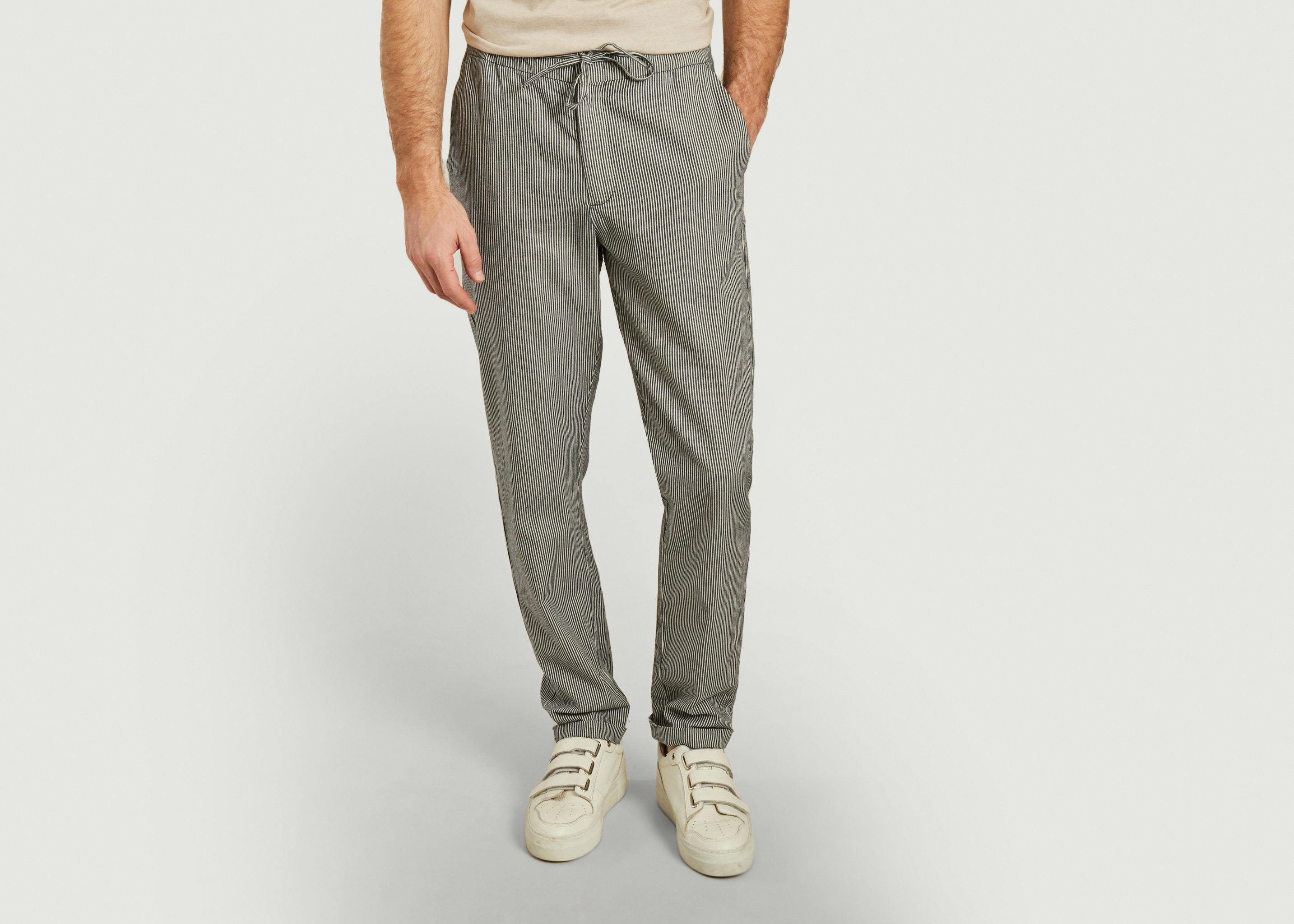 Pantalon Chic Multicolore Cuisse de Grenouille | L’Exception
