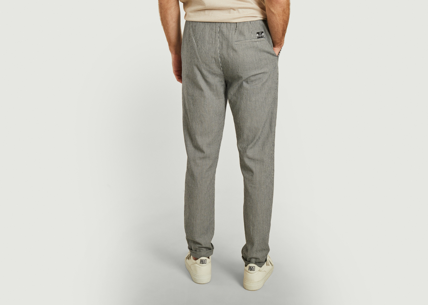 Pantalon Chic Multicolore Cuisse de Grenouille | L’Exception