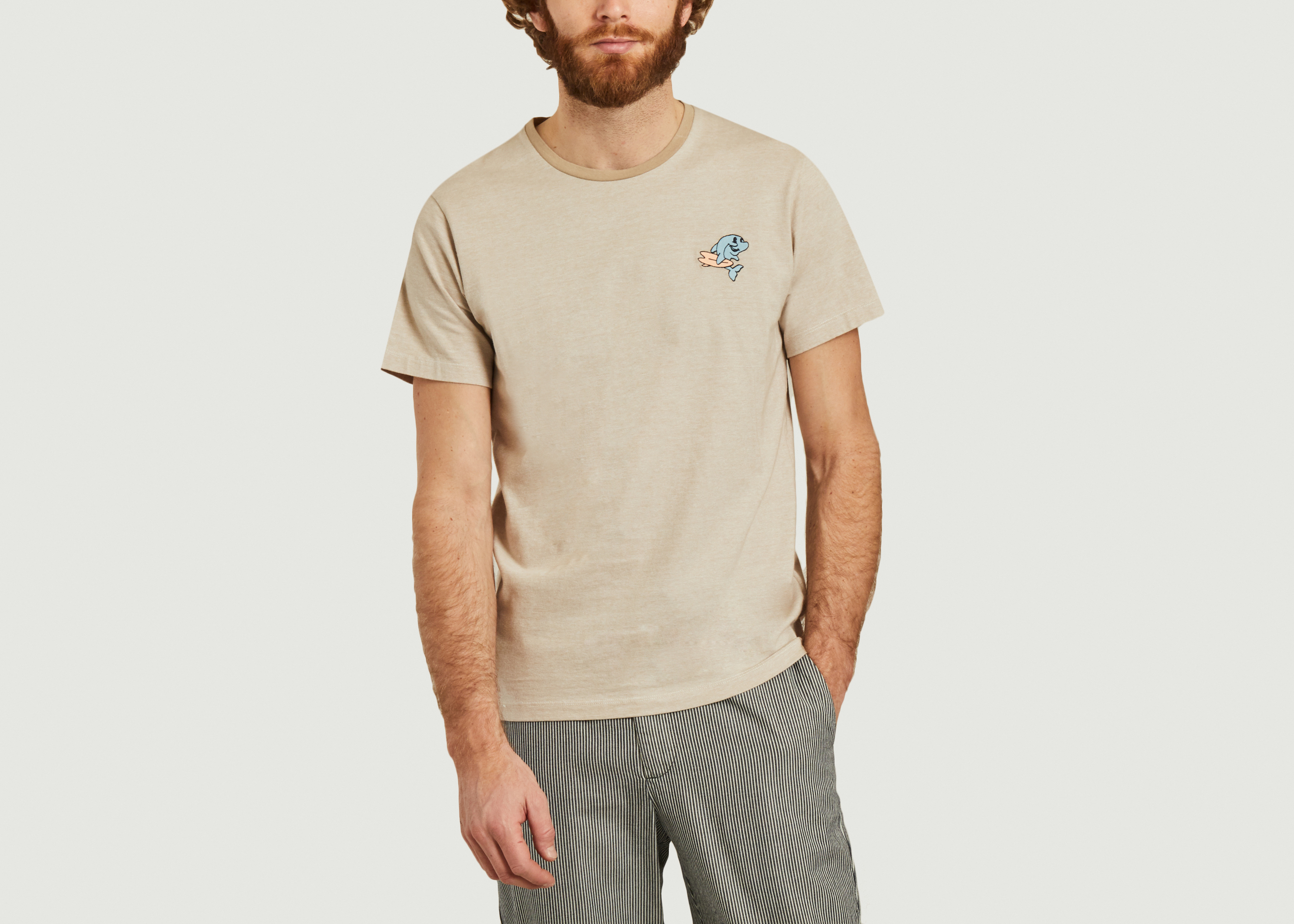T-shirt classique Beige Cuisse de Grenouille | L’Exception