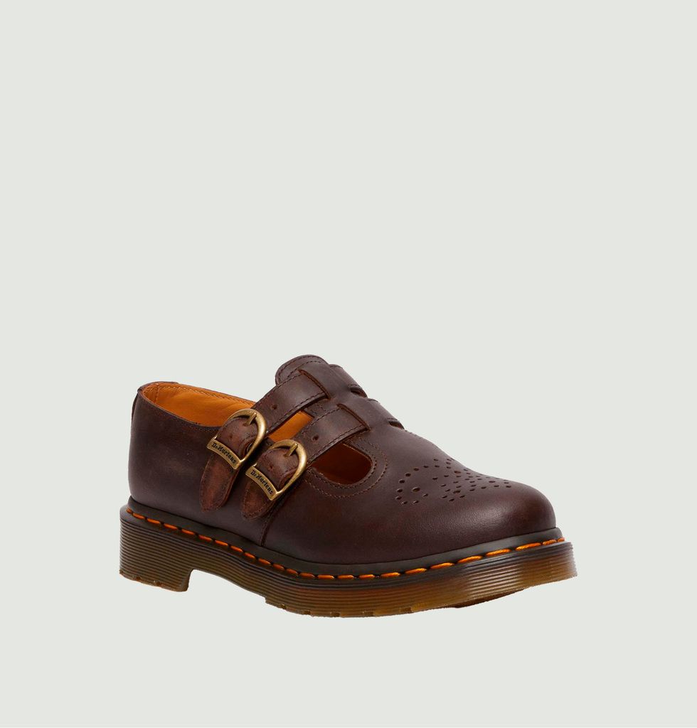 8065 Mary Jane Marron Dr. Martens | L’Exception