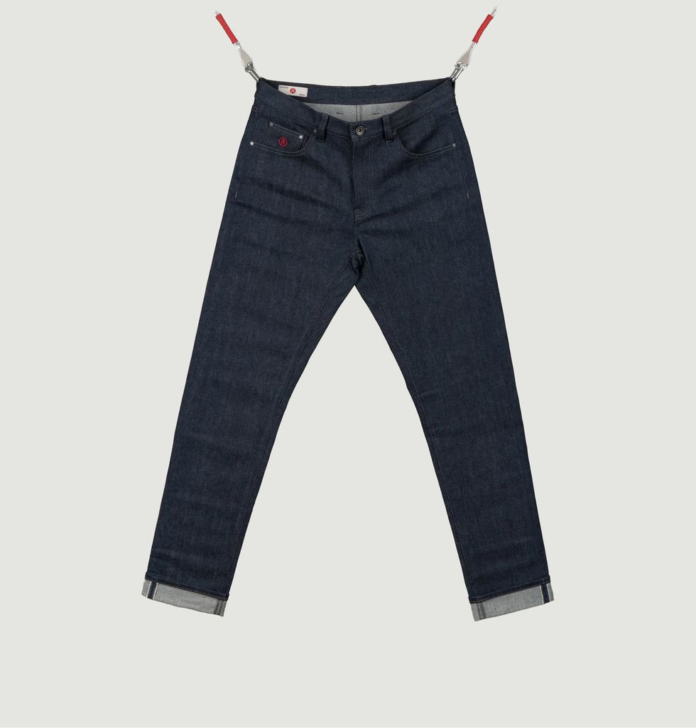 Le Jean 5 Poches Selvedge Bleu Indigo Brut Henry Paris | L’Exception