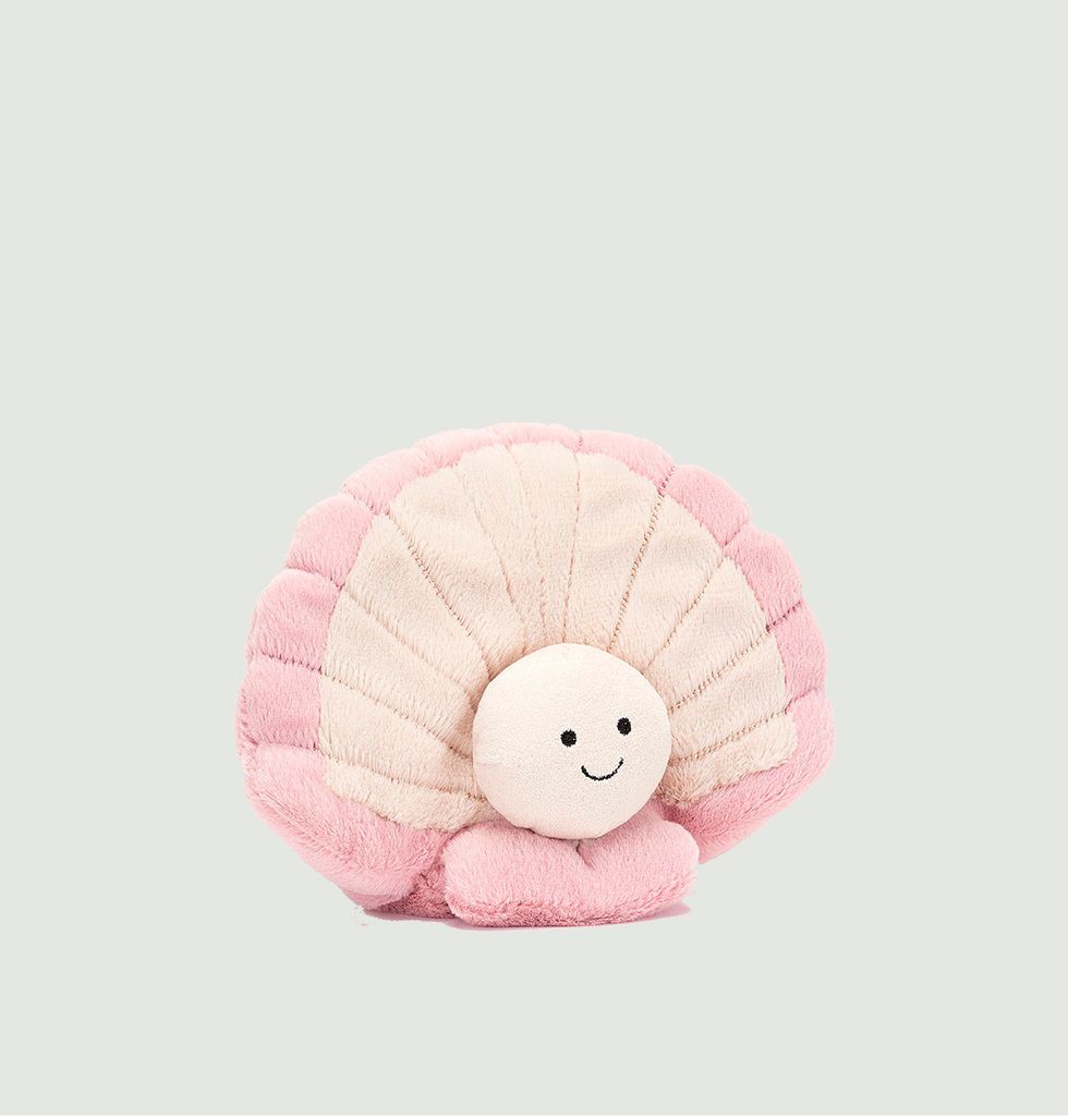 Clemmie Clam Plush Pink Jellycat | L’Exception