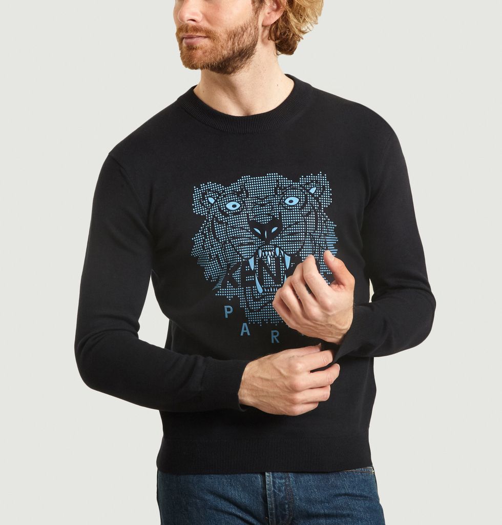 Pull Tigre Bleu Marine Kenzo | L’Exception