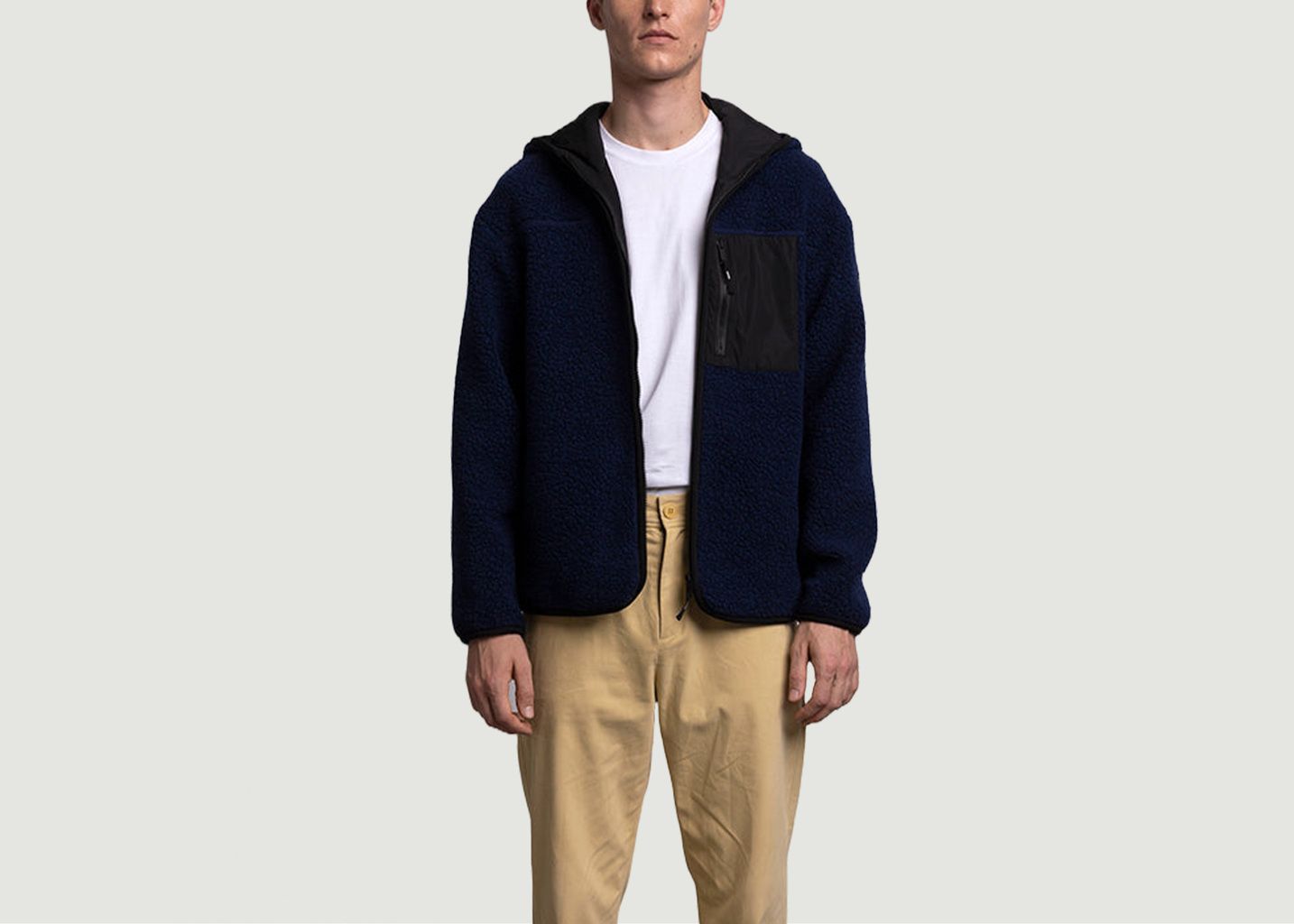 Veste Hood Bleu Marine MOUT-MOUT | L’Exception