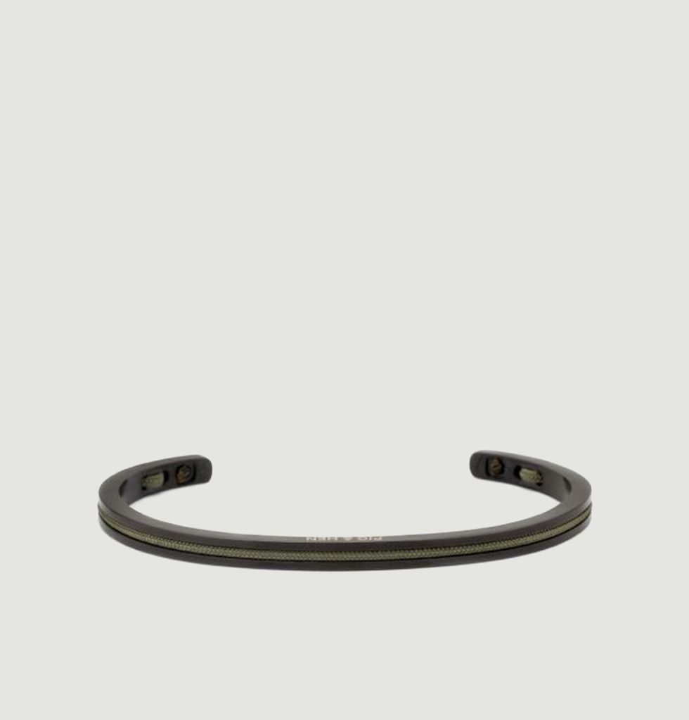 Bracelet Navarch 4mm Khaki Pig & Hen | L’Exception