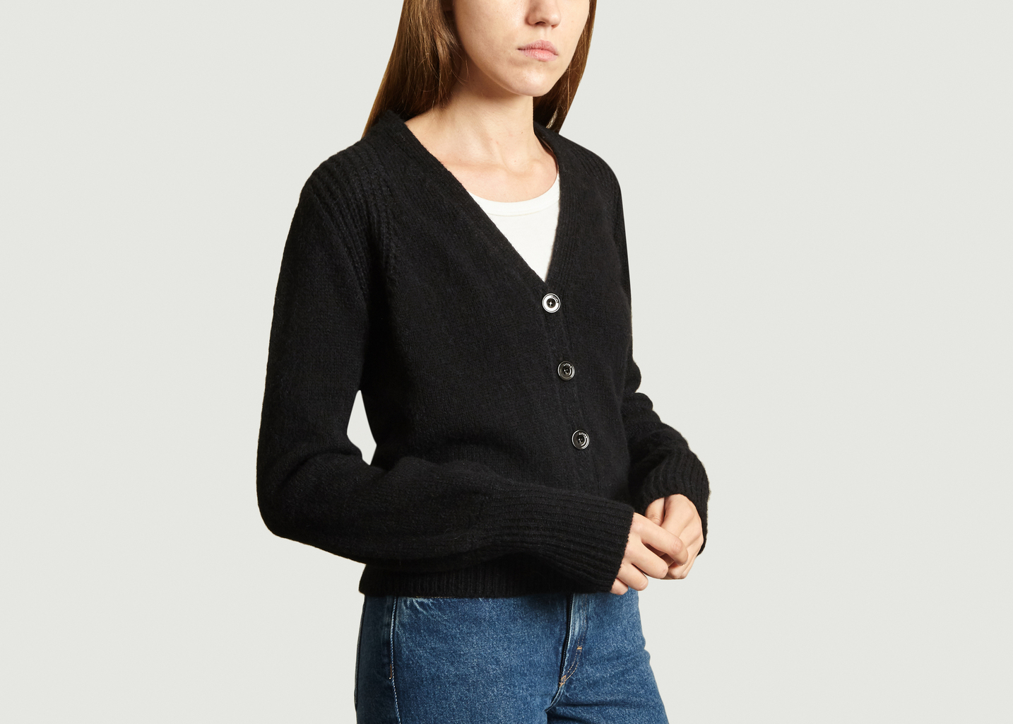 Cardigan Portobello Noir Sessùn | L’Exception