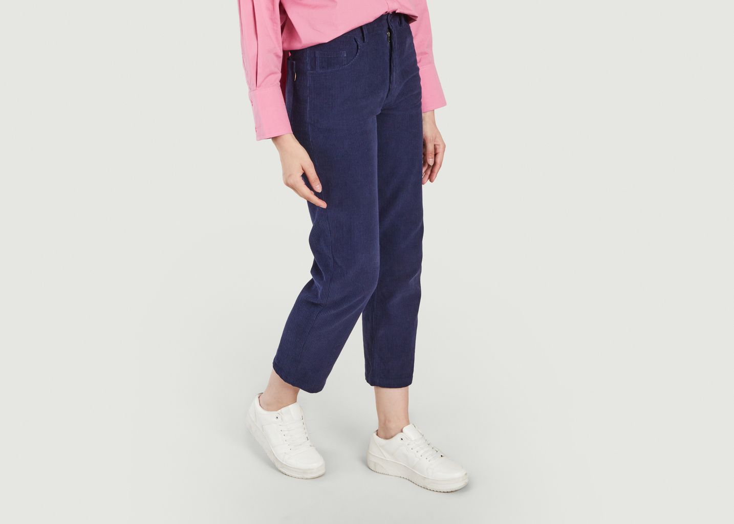 Pantalon Nele Bleu Marine Thinking Mu | L’Exception