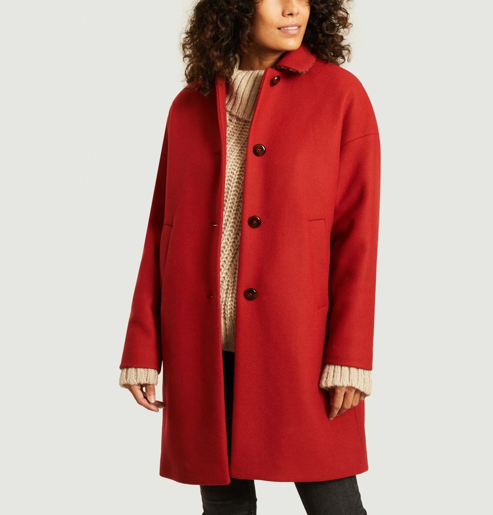 Chablis Red Coat Red Trench & Coat | L’Exception